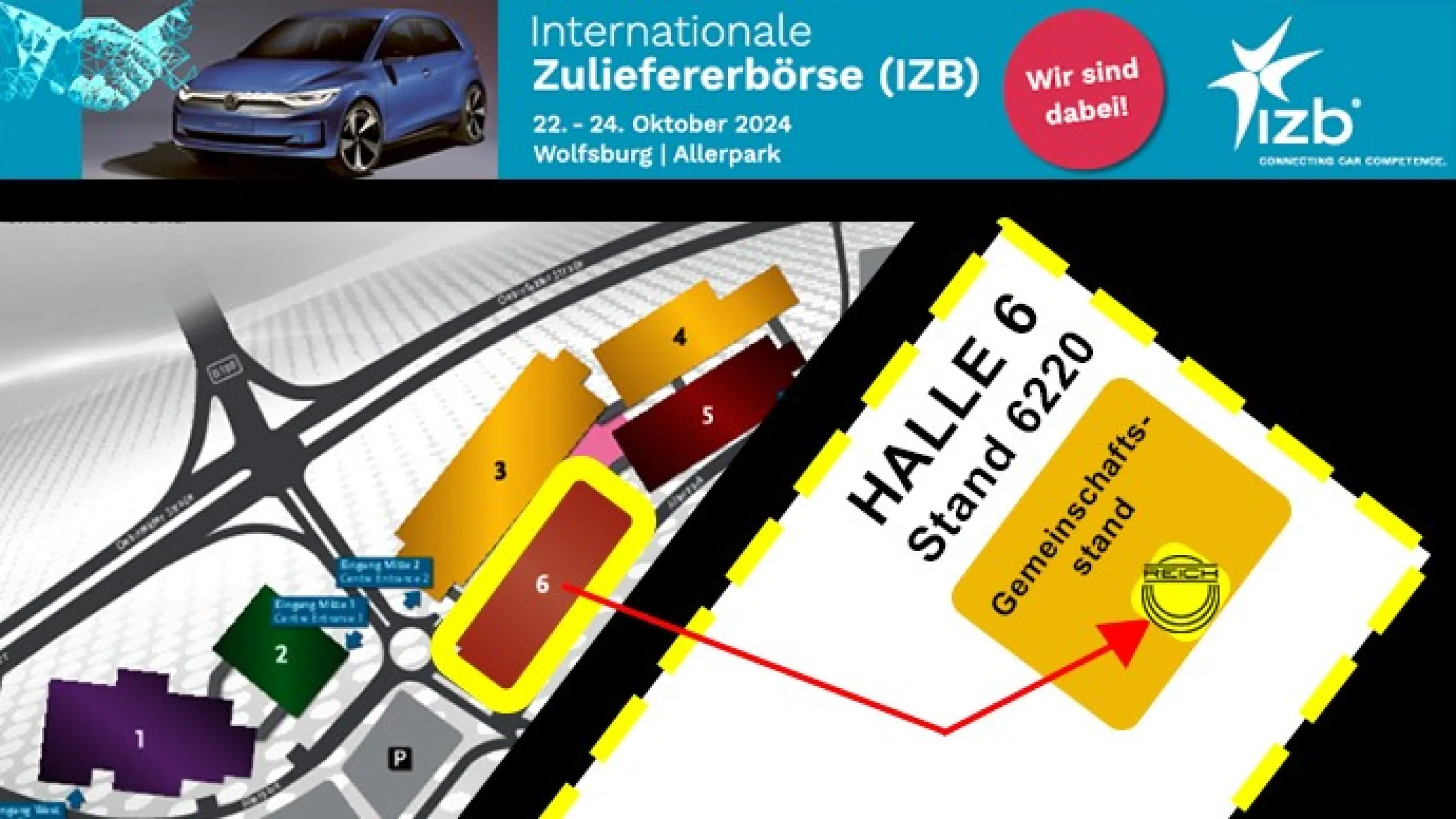 REICH als Aussteller - "IZB 2024" | Reich GmbH